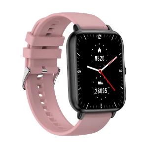 Smartwatch rosa con Podómetro, control de actividad